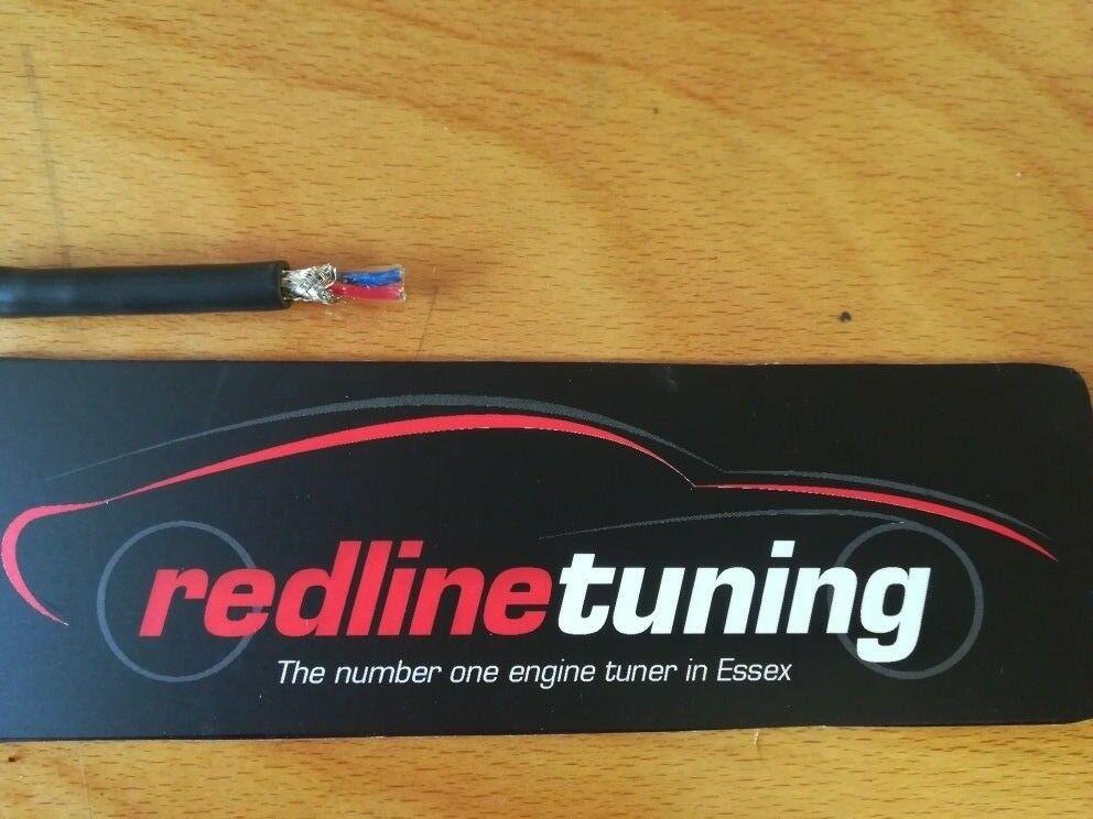 2 Core Screened Cable 16 X 0.20mm | Knock Sensor / Crank Sensor Wiring